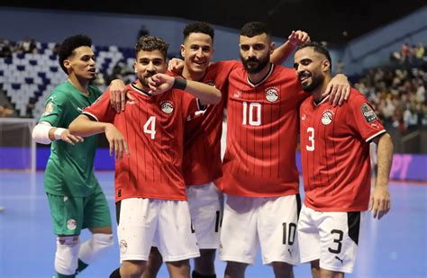 CAN de futsal lÉgypte et la Libye rejoignent le Maroc et lAngola en