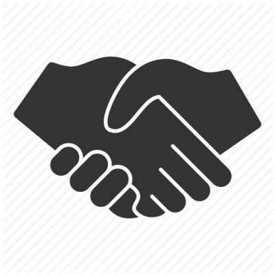 Handshake Icon Transparent At Vectorified Collection Of Handshake
