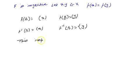 solved 4 show that each function f n n has the listed properties a flx 2x injective