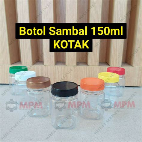 Jual Toples Sambal Toples Sambel Botol Sambal Botol 150ml FOIL