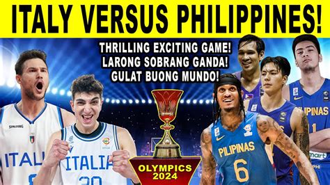 GILAS PILIPINAS Vs ITALY Pilipinas Bumawi Sa Italy 2k Simulation