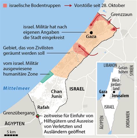 Israel News Israel teilt Gazastreifen laut Armee in zwei Hälften
