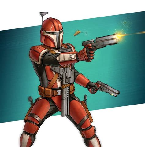 OC Mandalorian Commission Sebastian Barick By Birdyraider On