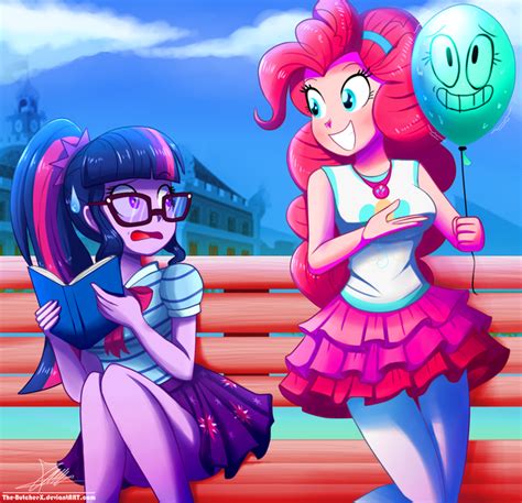 1335223 Safe Artist The Butch X Derpibooru Import Pinkie Pie Sci