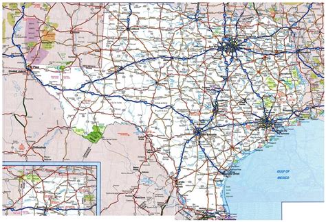 Buy Gifts Delight Laminated 35x24 Poster Road Map Large Roads And