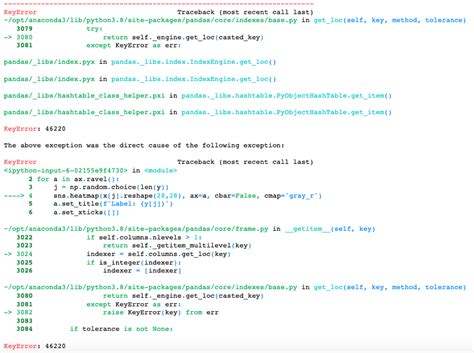 python keyerror 46220 stack overflow