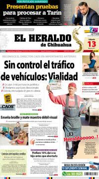 Peri Dico El Heraldo De Chihuahua M Xico Peri Dicos De M Xico