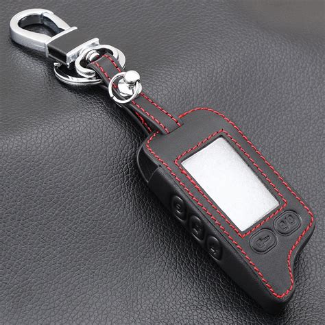 VCiiC Funda De Cuero Para Llave De Coche 5 Botones Para Tomahawk