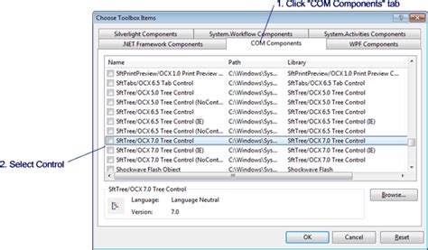 Adding Controls To The Visual Studio Toolbox