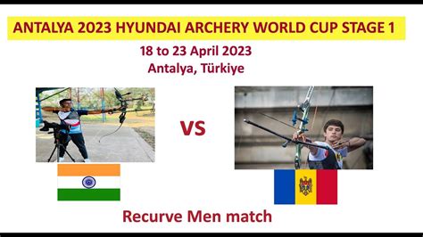 LIVE Men Recurve Semifinal Match MATCH HUNDAI ARCHERY WORLD CUP