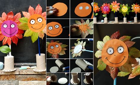 Bastelideen für den Herbst im Kindergarten 11 kreative Anleitungen