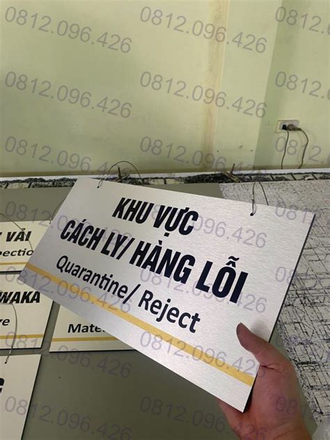 Biển treo thả trần văn phòng biển báo văn phòng giá rẻ