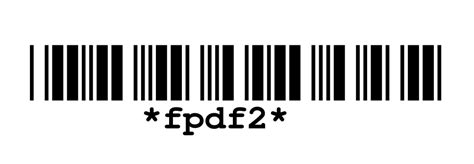 barcodes fpdf2
