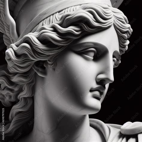Gypsum Ancient Statue Of Venus De Milo In Pastel Tone On Pastel