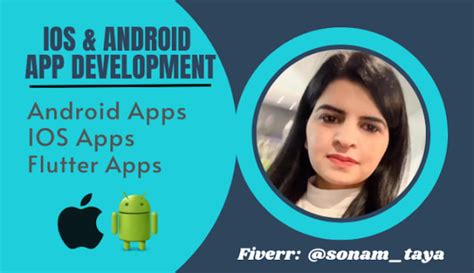 do mobile app development ios android flutter by sonam taya fiverr
