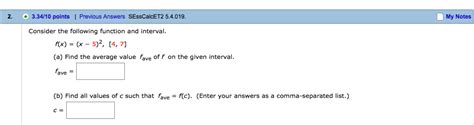 solved consider the following function and interval f x