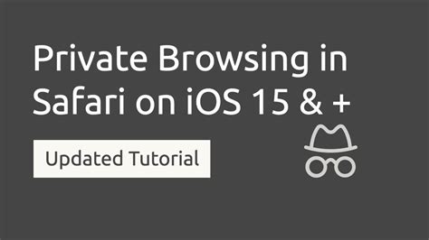 How To Open A Private Tab In Safari Browser On Ios Iphone Ipad