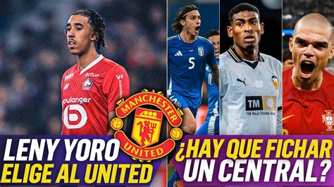 LENY YORO ACEPTA La OFERTA Del MANCHESTER UNITED Y Se ALEJA Del REAL