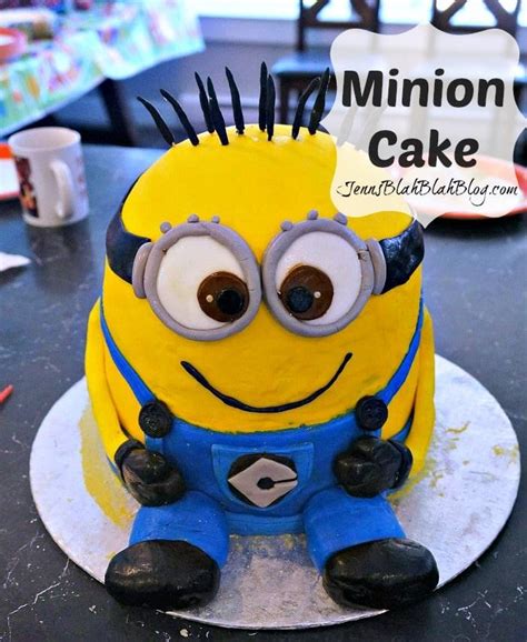 How To Make Minion Cake