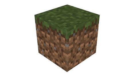 D Model Minecraft Grass Vr Ar Low Poly Cgtrader