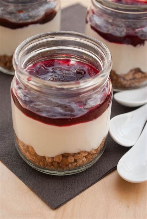 Käsekuchen Dessert im Glas ohne Backen Dessert im glas ohne backen