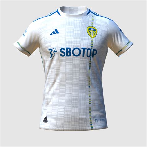 Leeds United Home 23 24 PES Master Kit Creator Showcase