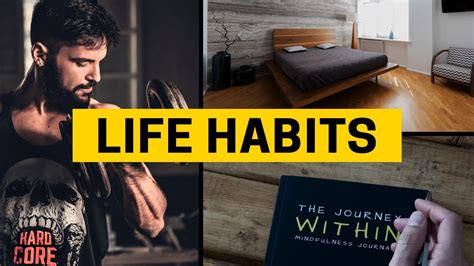 Habits To Improve Your Life Youtube