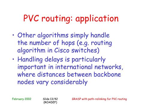 ppt a grasp with path relinking heuristic for pvc routing powerpoint presentation id 5205518