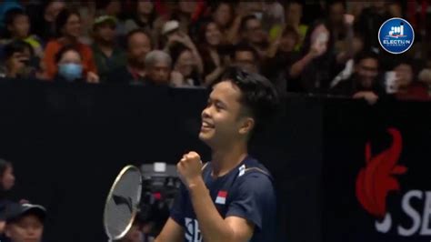 Anthony Ginting Juara Singapore Open 2023