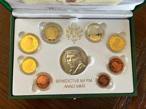 Vatican Year Set 2010 Proof Benedictus XVI Incl Silver Catawiki