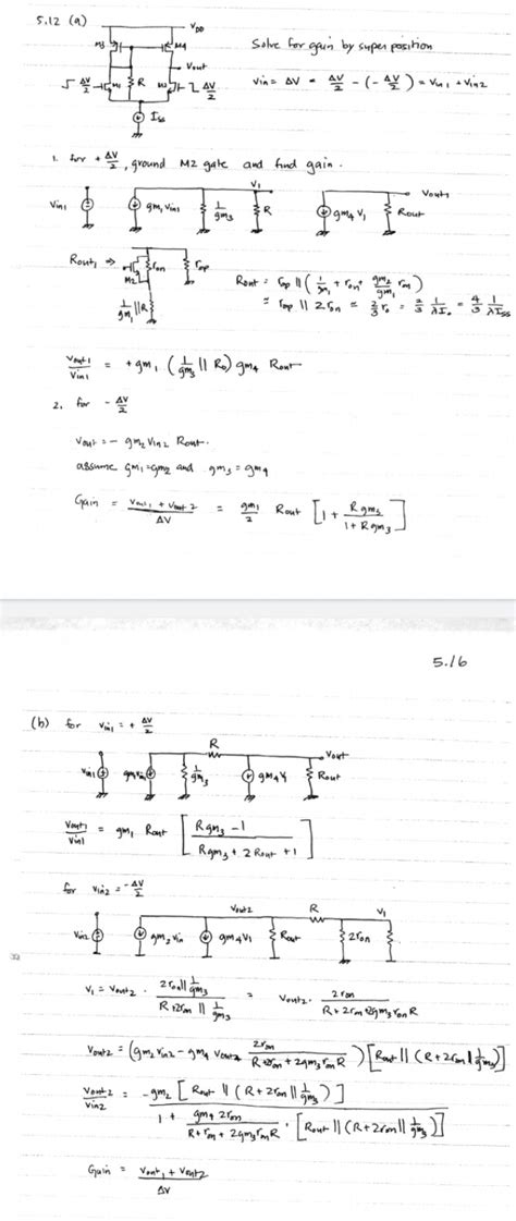 Operational Amplifier Voltage Gain Of Differential With Active