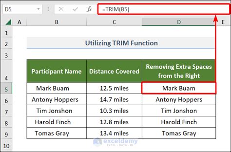 How To Trim Right Characters And Spaces In Excel 5 Ways