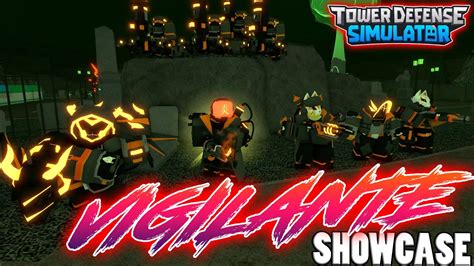 All Vigilante Skins Showcase Tds Youtube