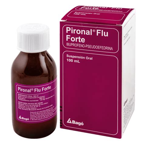 Pironal Flu Forte Laboratorios Bagó de Bolivia