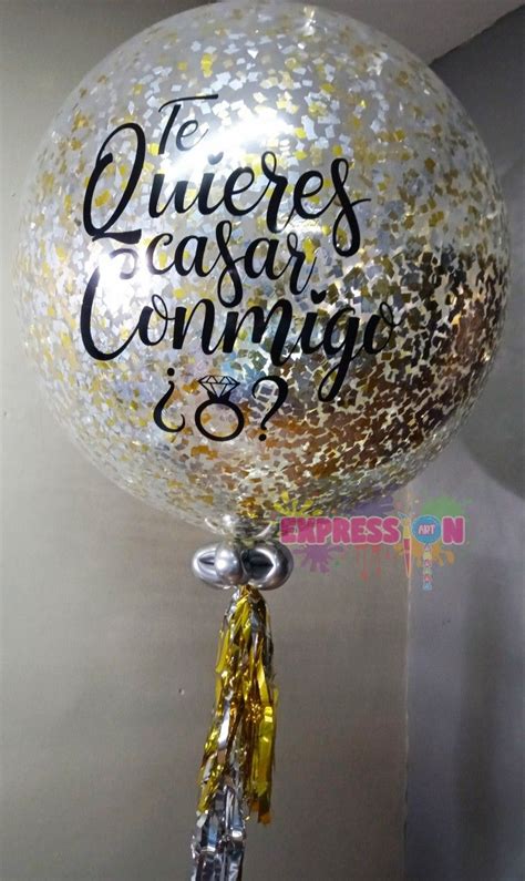 Te Quieres Casar Conmigo Globos Globo