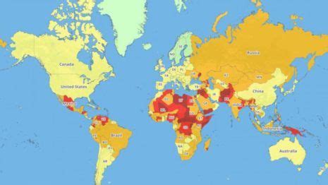 MAPAMUNDIS Políticos con Nombres para Descargar e Imprimir World Map