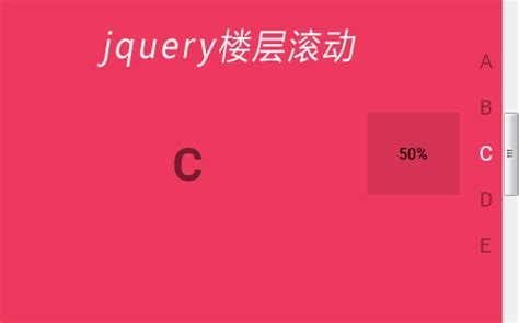 jquery楼层滚动提示，动态显示进度与互动弹出层 墨鱼部落格