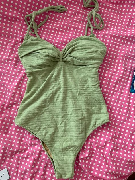 Eight Mermaid One Piece Green Women S Fashion Swimwear Bikinis