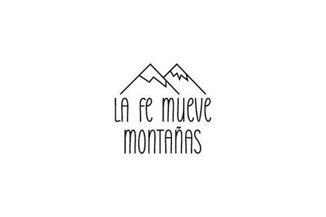 La Fe Mueve Monta As Svg Cut File By Creative Fabrica Crafts Creative
