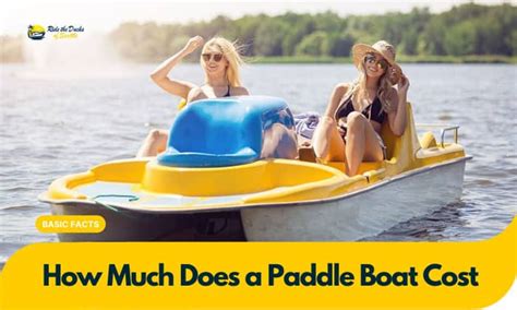 How Much Does A Paddle Boat Cost Updated In 2024