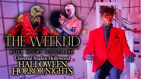 The Weeknd After Hours Nightmare Haunted House Halloween Horror