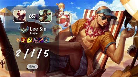 Lee Sin Jungle Vs Nidalee EUW Challenger Patch 13 11 YouTube