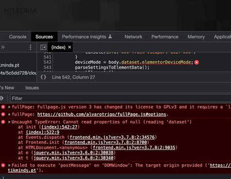 Uncaught TypeError Cannot Read Properties Of Null Reading Dataset