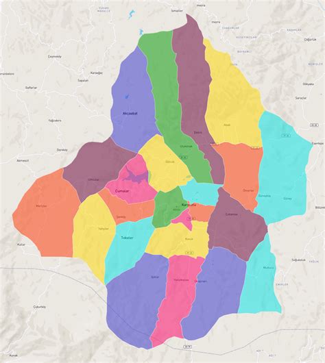 Aydın Karpuzlu nun Mahalleleri AtlasBig