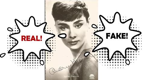Audrey Hepburn Fakes Telegraph