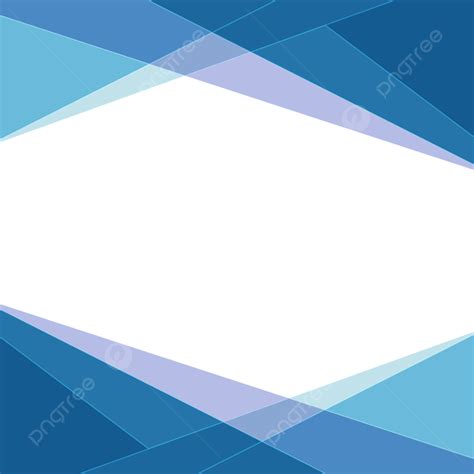Blue Geometric Shapes Vector Art PNG Geometric Blue Business Shapes On