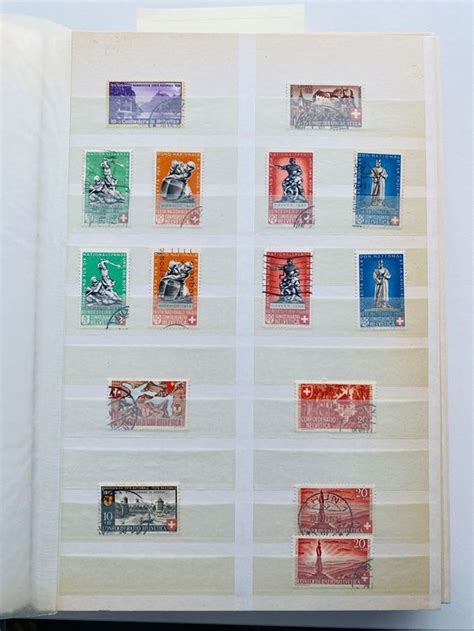 Album Pro Patria Ab Nr 1 Auf 36 Seiten Mit 55 X Viereblocks Kaufen