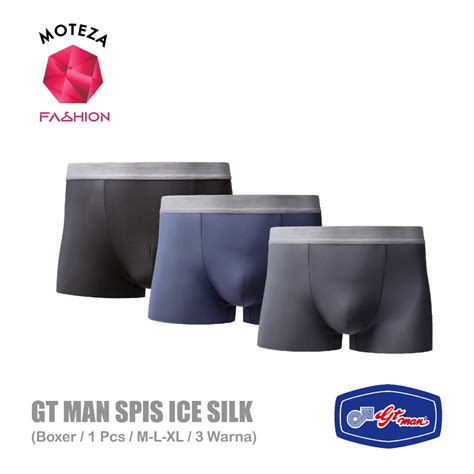 Jual Celana Dalam Underwear Boxer Pria GT Man Sport SPIS 01 ICE SILK