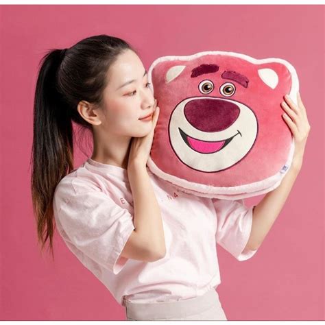 Jual Miniso X Toy Story Boneka Bantal Lotso Wangi Strawberry Shopee