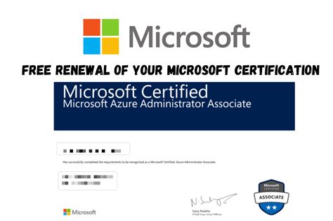 Free Renewal Of Your Microsoft Certification Cyberrubik